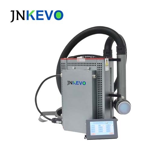 Battery Powered Backpack 100w Pulse Laser Cleaning Machine For Paint ...